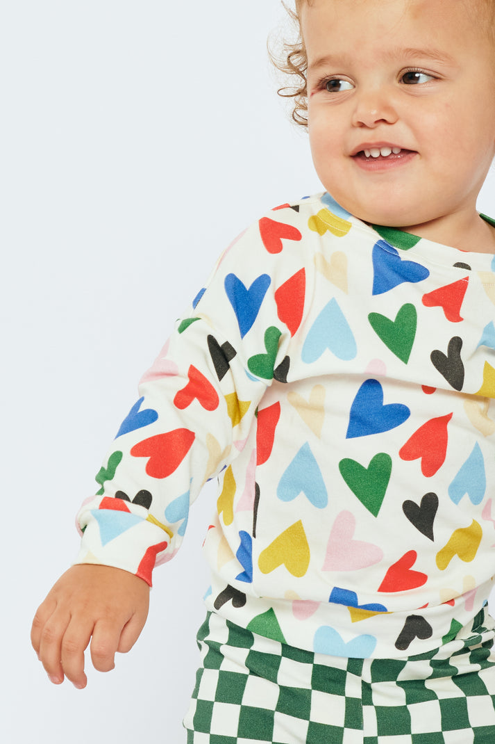 Organic & Colorful Baby & Toddler Pullover Top | Love You – Lilla Barn ...